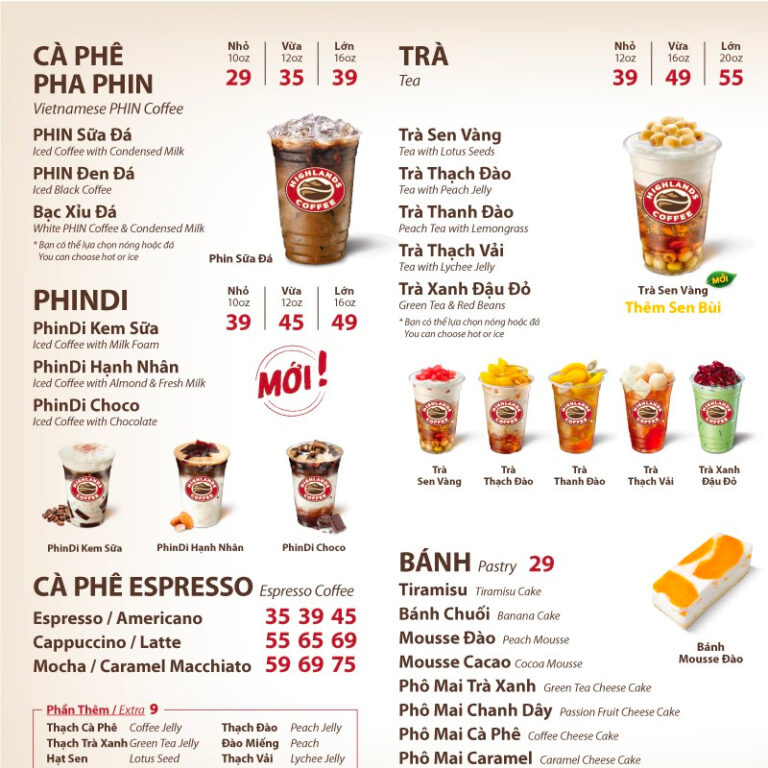 Voucher Highland Coffee, Mã Giảm Giá Highland Mua 1 Tặng 1